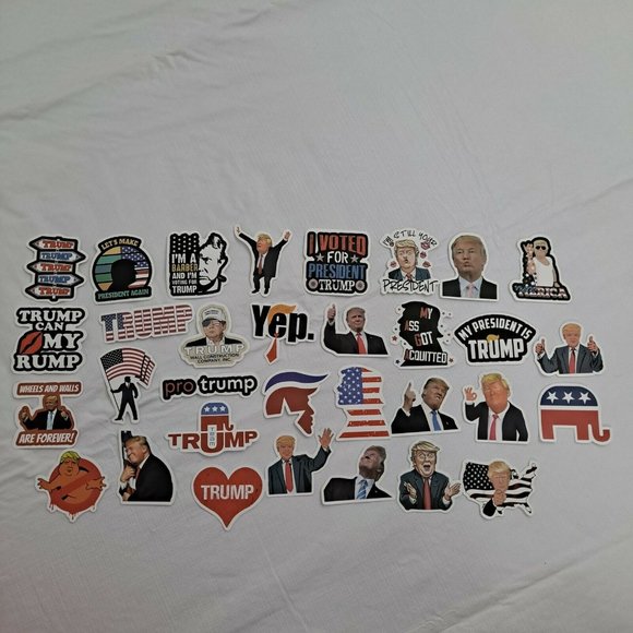 Other | Trump Stickers Republican President Stickers 3 Pieces | Poshmark